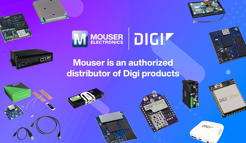 Mouser Electronics Stocking Newest Connectivity Solutionsfrom Digi ...