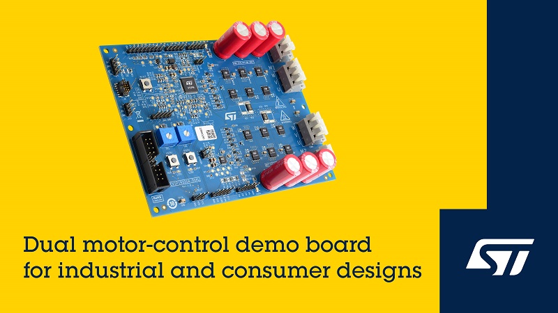 New demonstration board from STMicroelectronics kickstarts dual-motor ...